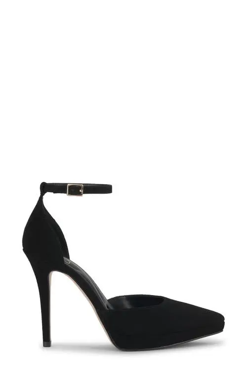 Jessica Simpson Sendia Leather D'orsay Pump - Black
