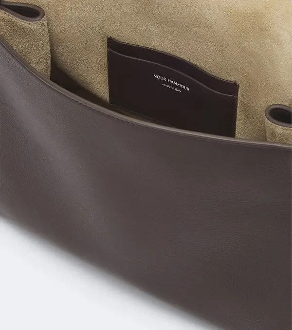 Nour Hammour Amal Mini Leather Shoulder Bag