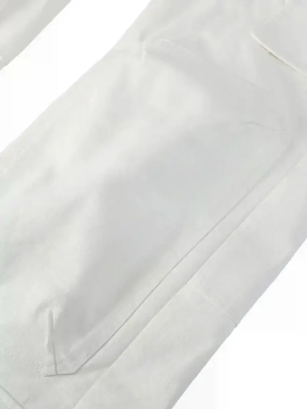 PRIVATE POLICY 9-pocket Wide-leg Cargo Pants