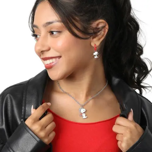 PEANUTS Flying Ace Snoopy Necklace For Official License