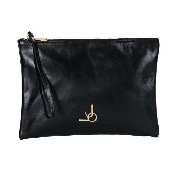 JOVIE Frame Clutch In Noir