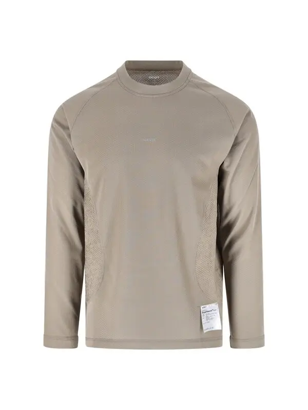 Satisfy T-shirt "fuzzfleece™ Octa - Gray