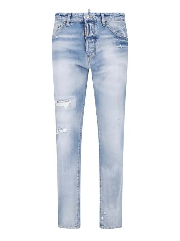 Dsquared2 Skinny Jeans “teddy - Blue