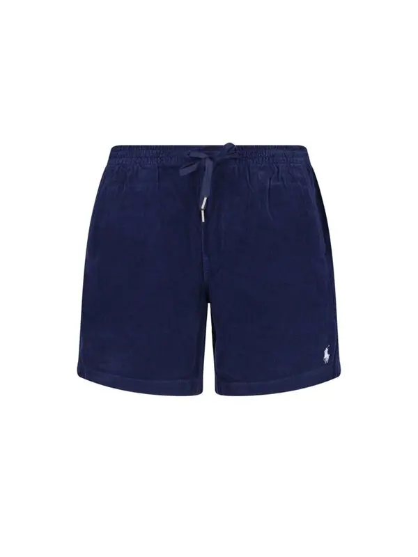 Polo Ralph Lauren Ribbed Shorts - Blue
