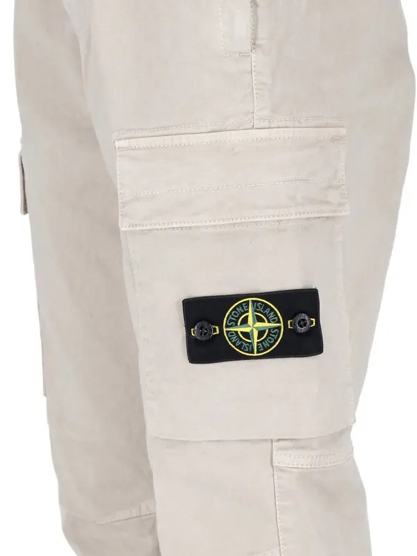 Stone Island Cargo Trousers "3100033 Stretch Organic Broken Twill