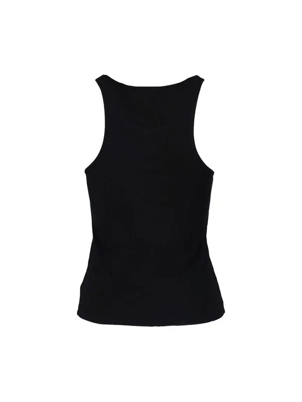 FRAME X Ritz Logo Tank Top - Black