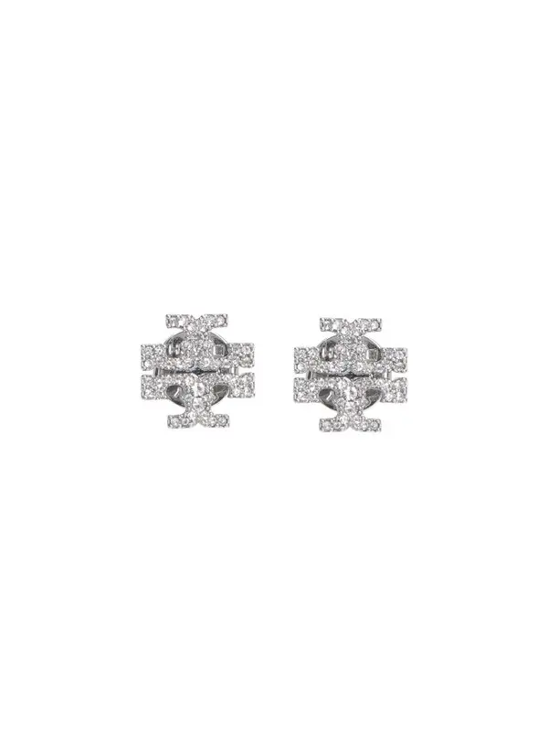 Tory Burch Rhinestone Earrings "kira