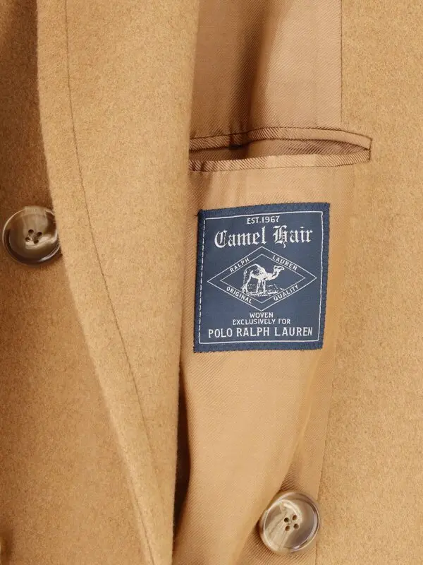Polo Ralph Lauren Double-breasted Camel Coat