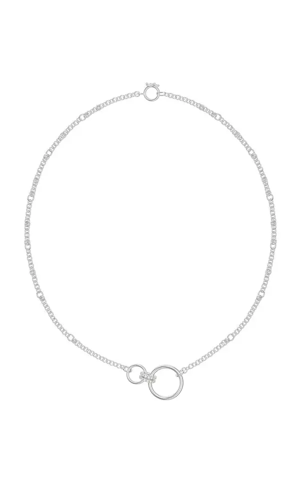 SPINELLI KILCOLLIN Cerys Pave Linked Necklace 16