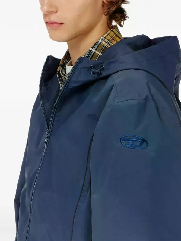 DIESEL® Windbreaker With Contrast Piping