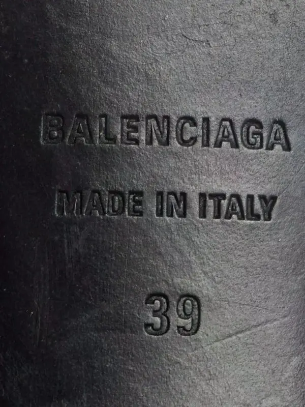 Balenciaga Double Square Thong Sandals