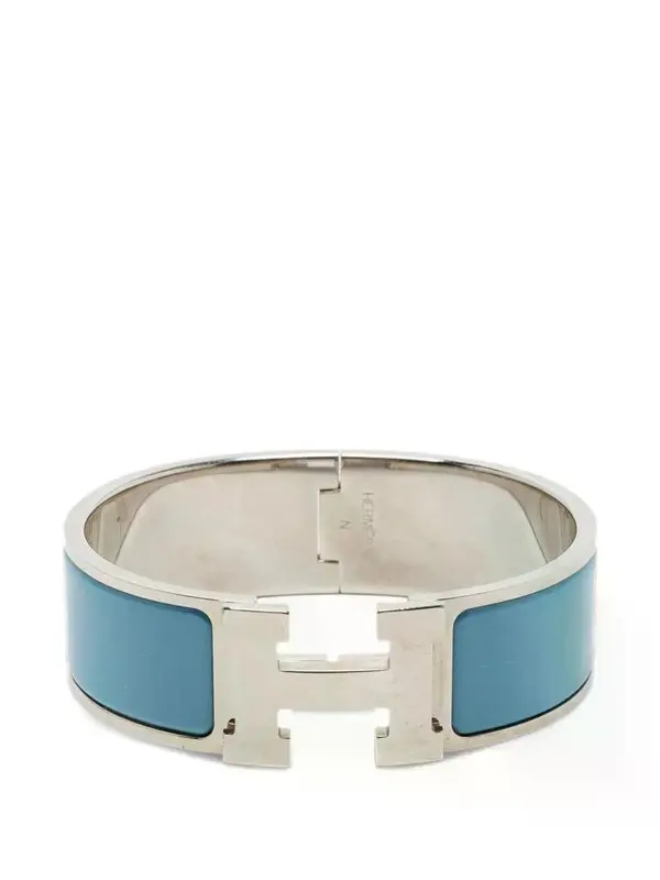 Hermès Clic Clac H Enamel Bracelet