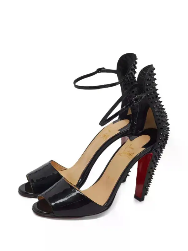 CHRISTIAN LOUBOUTIN Tropanita Spike-embellished Ankle-strap Sandals