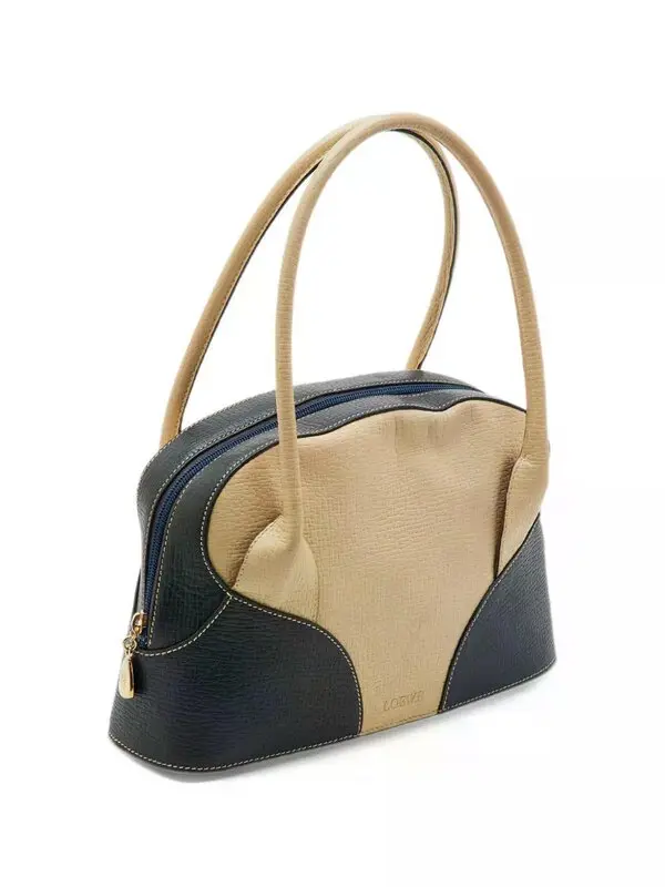 Loewe Two-tone Leather Tote Bag