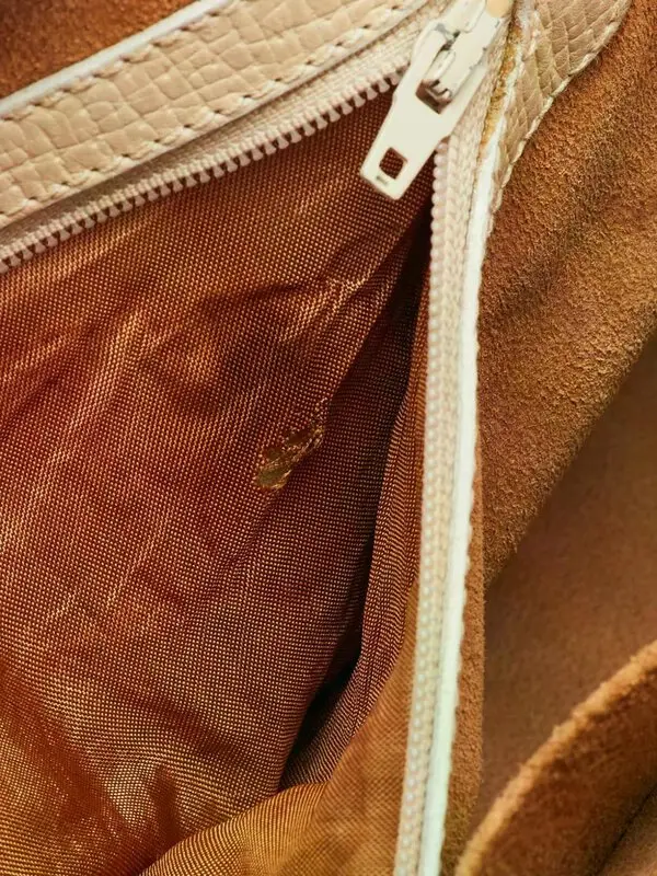 Loewe Two-tone Leather Tote Bag