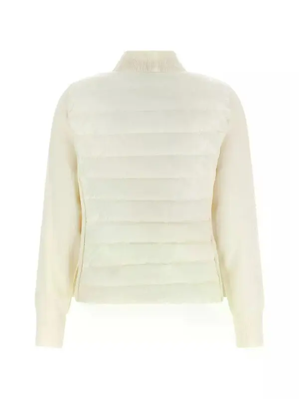 Moncler Quilted Panel Cardigan