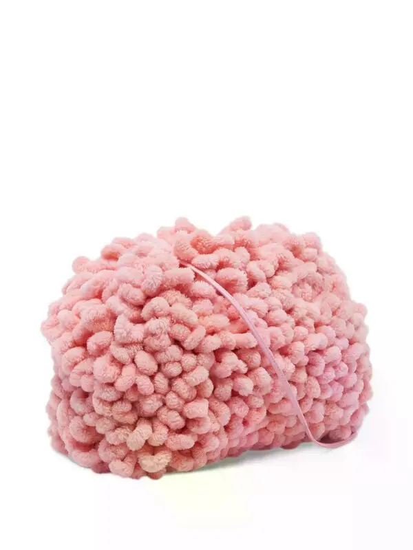 Bottega Veneta The Pouch Chenille Clutch Bag