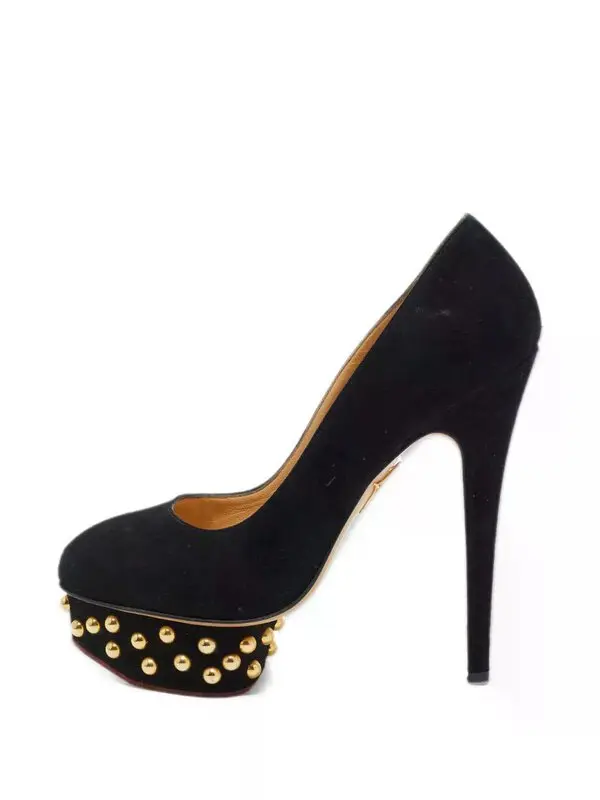 CHARLOTTE OLYMPIA Dolly Studded Platform Pumps