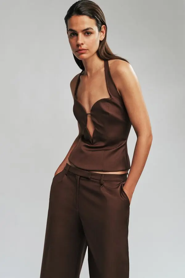 Bardot Camella Halter Top