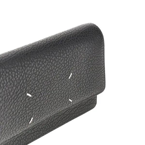 MAISON MARGIELA Four Stitches' Leather Clutch With Chain