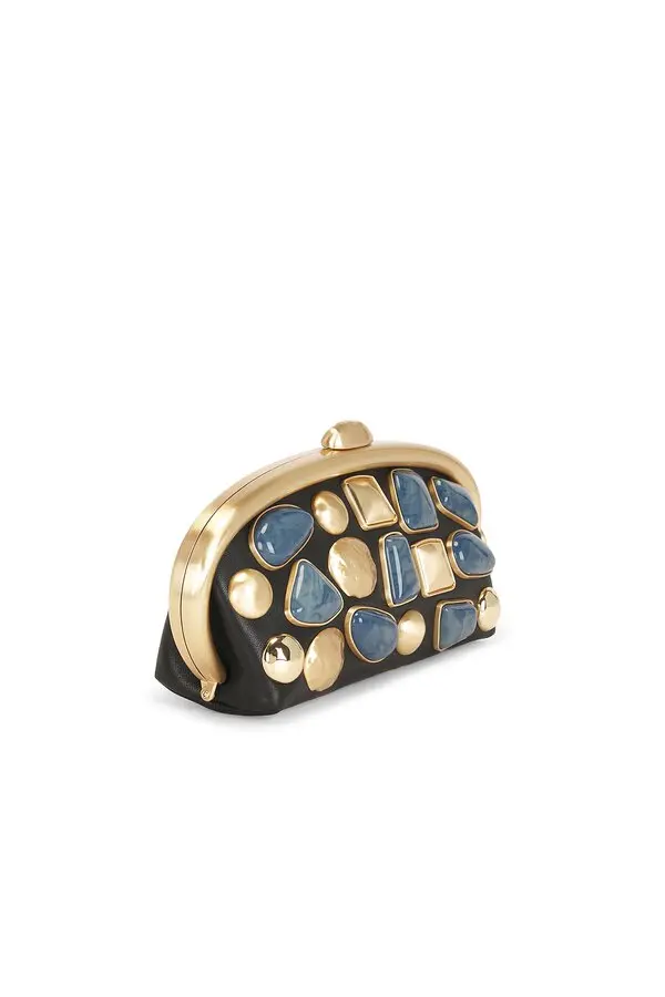 Cult Gaia Yusra Clutch - Black Multi