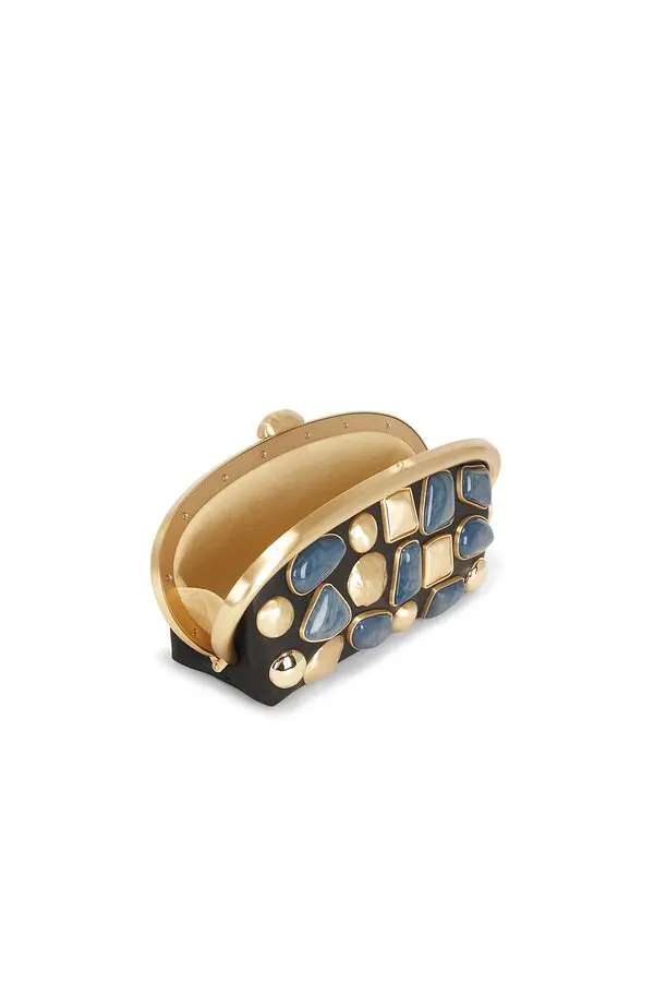 Cult Gaia Yusra Clutch - Black Multi