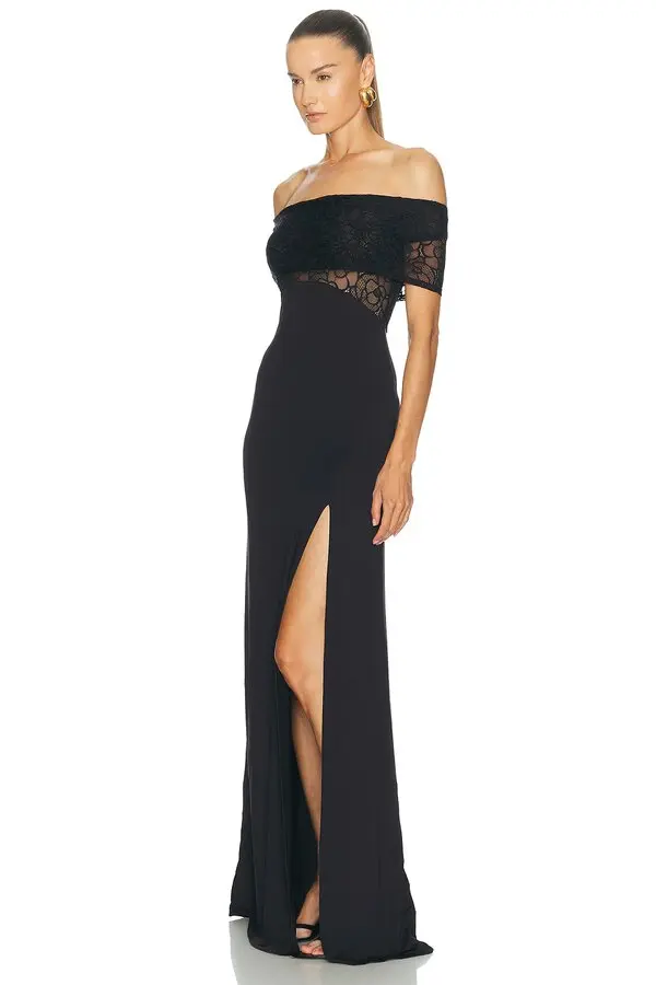 Kiki De Montparnasse Anemone Lace Long Dress