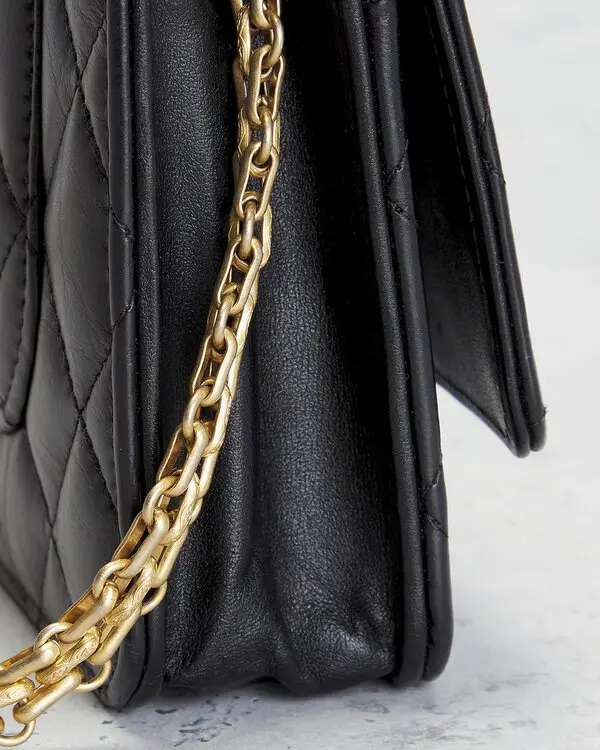 FWRD RENEW Chanel Lambskin 2.55 Reissue Wallet On Chain