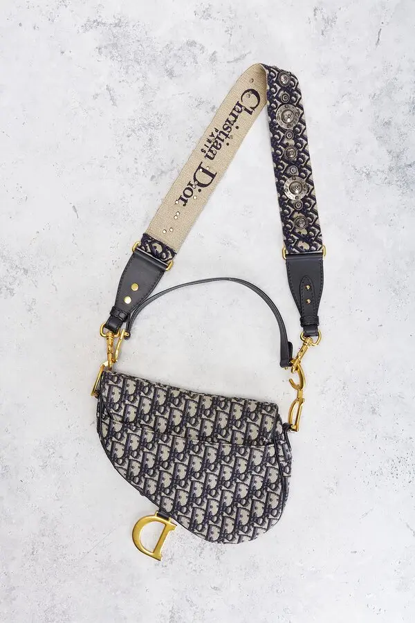 Dior Trotter Oblique Saddle Bag