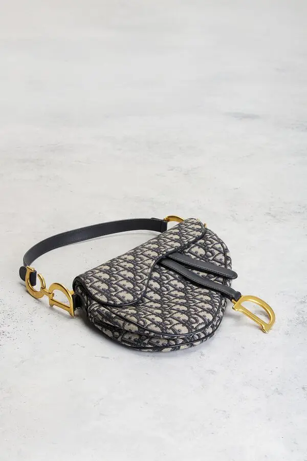 Dior Trotter Oblique Saddle Bag