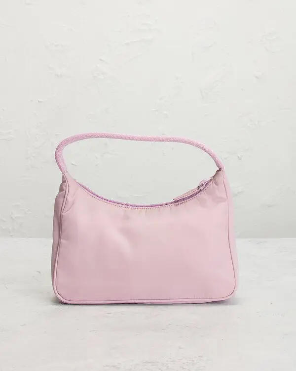 FWRD RENEW Prada Tessuto Sport Mini Hobo Bag