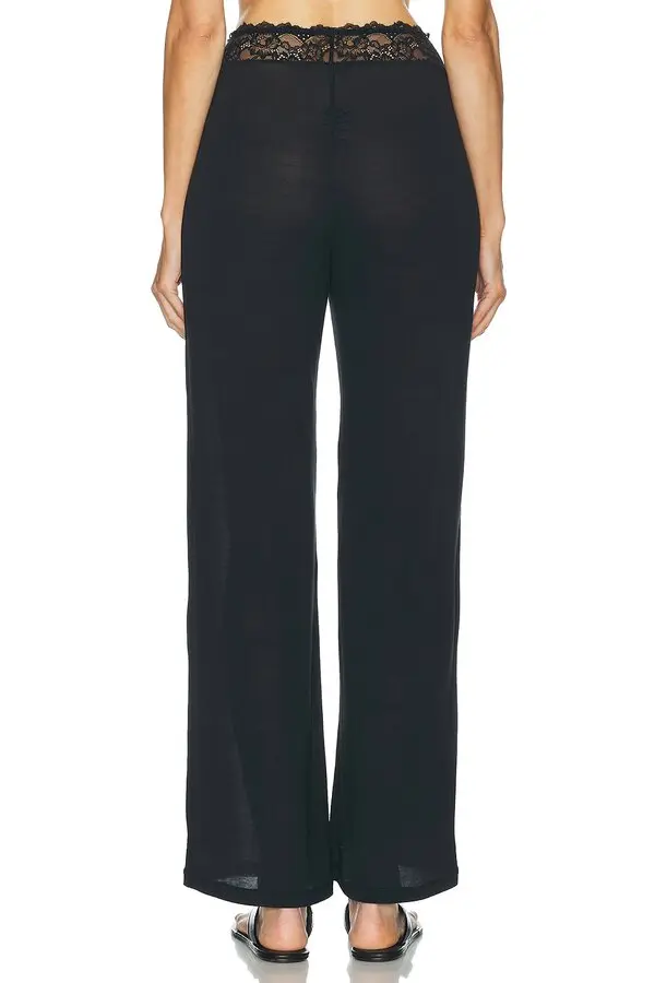 FLEUR DU MAL Cashmere Butter Pants