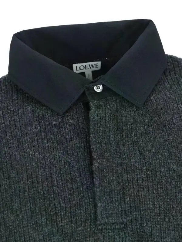 Loewe Polo Sweater In Wool