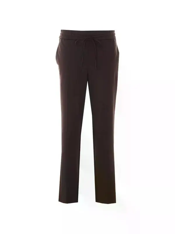 RUE DU BAC Drawstring-waistband Straight-leg Trousers