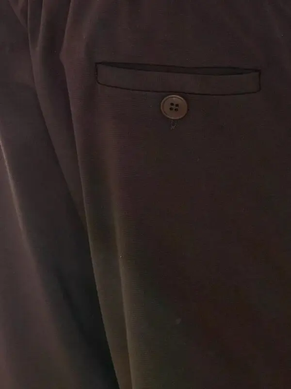 RUE DU BAC Drawstring-waistband Straight-leg Trousers