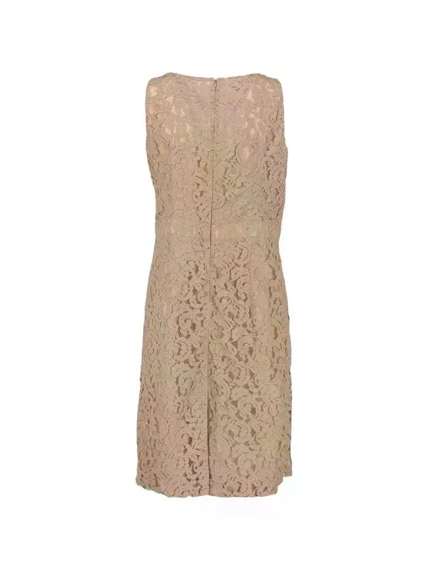 Moschino Floral Lace Mini Dress