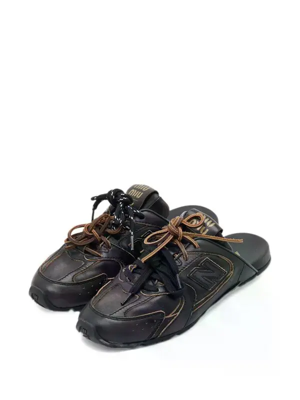 Miu Miu X New Balance 530 Sl Lace-up Sneaker Mules