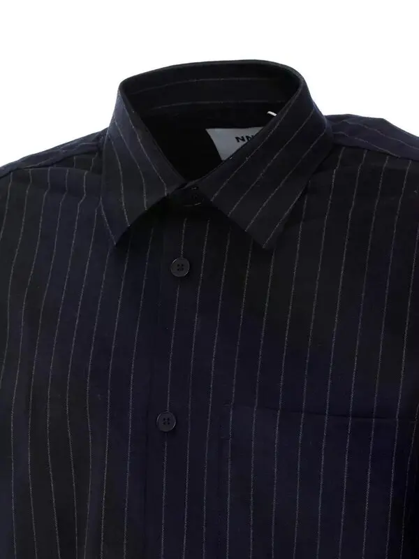 Nn07 Freddy Pinstripe Shirt