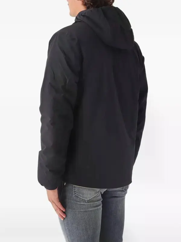 K-WAY Reversible Hooded Jacket - Black