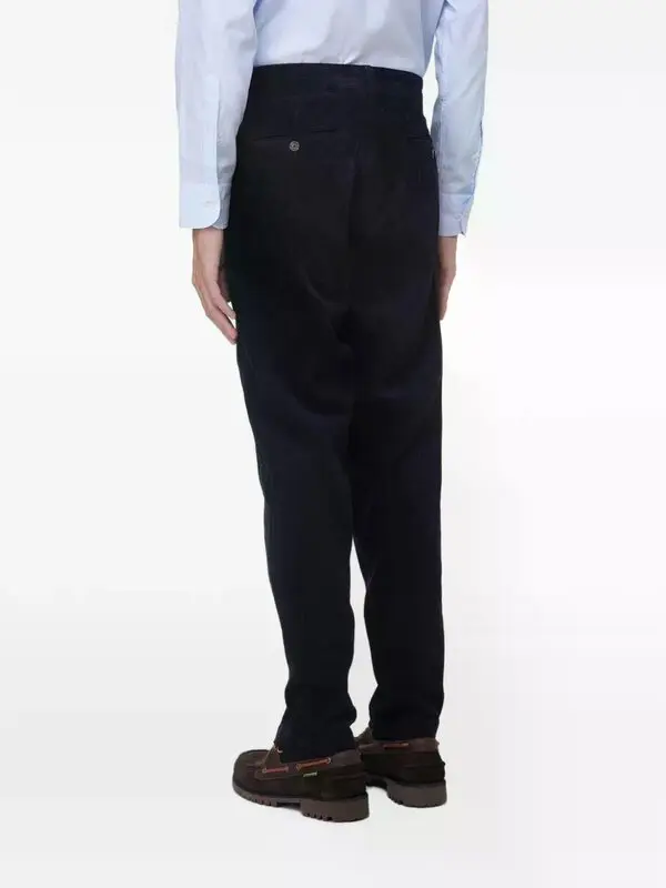 SEBAGO Rendon Corduroy Straight-leg Trousers