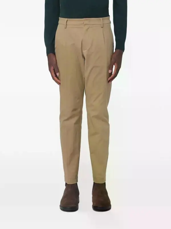 K-WAY Ailton Straight-leg Trousers - Neutrals