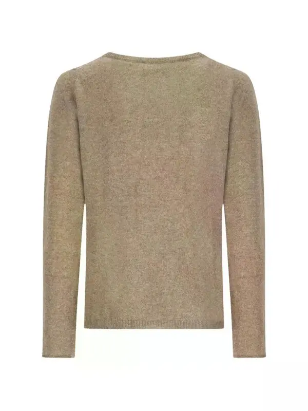NOTSHY Becka Crew-neck Fine-knit Top - Neutrals