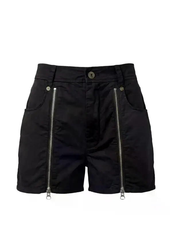 Mr & Mrs Italy Zip-detail Cotton Shorts