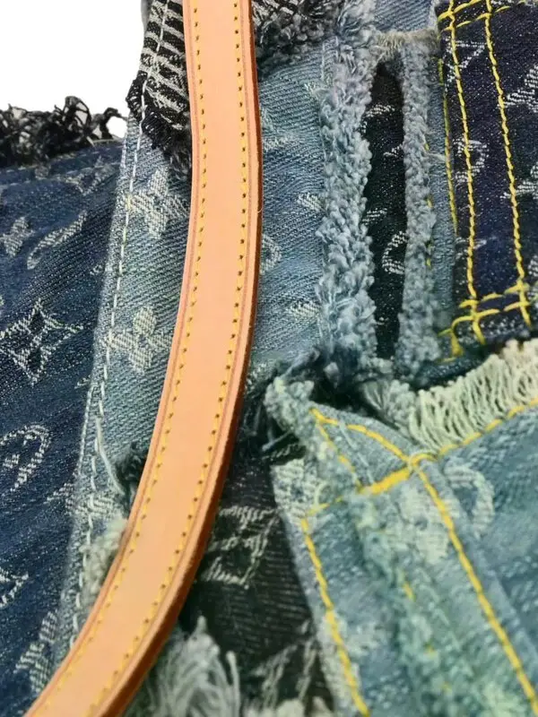 LOUIS VUITTON Monogram Denim Shoulder Bag