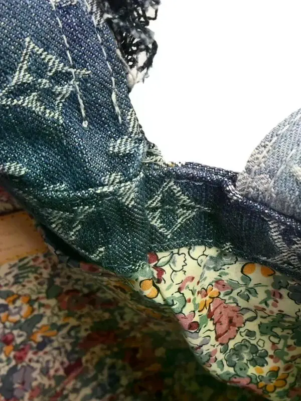 LOUIS VUITTON Monogram Denim Shoulder Bag