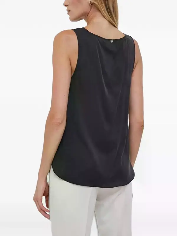 MOS MOSH Scoop-neck Tank Top - Black