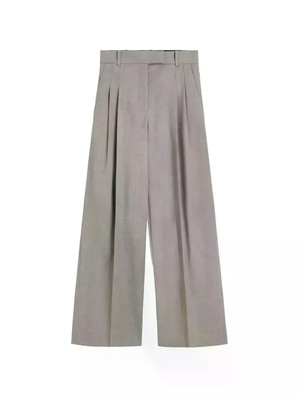 BY MALENE BIRGER Cymbaria Pleat-detail Wide-leg Trousers