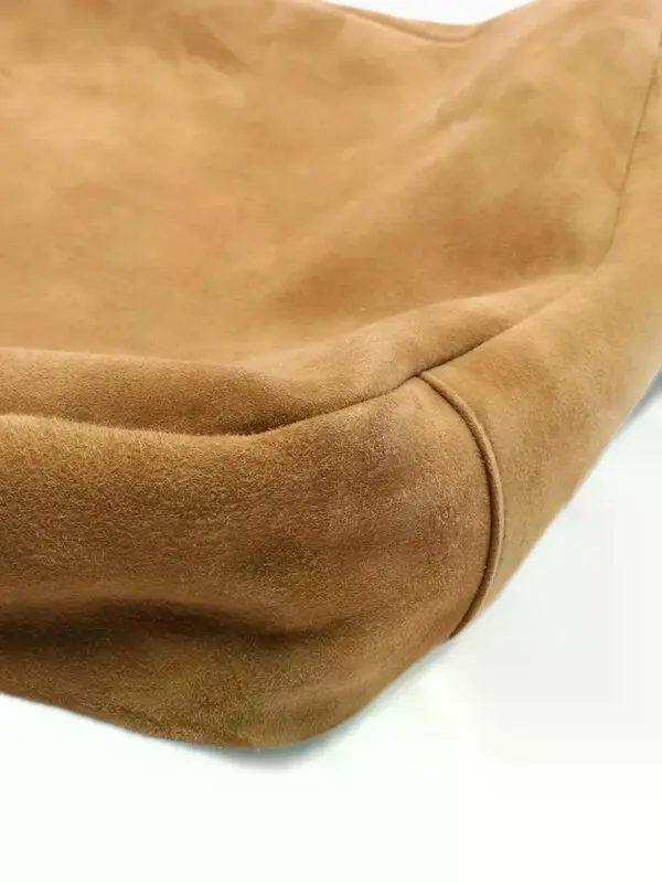 Miu Miu 2010s Tassel Suede Shoulder Bag