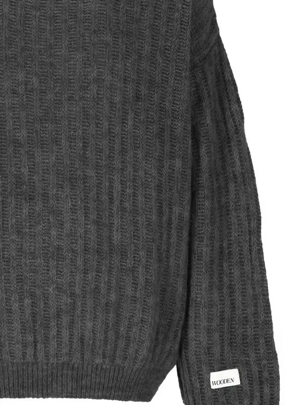 Wood Wood Ribbed-knit Sweater