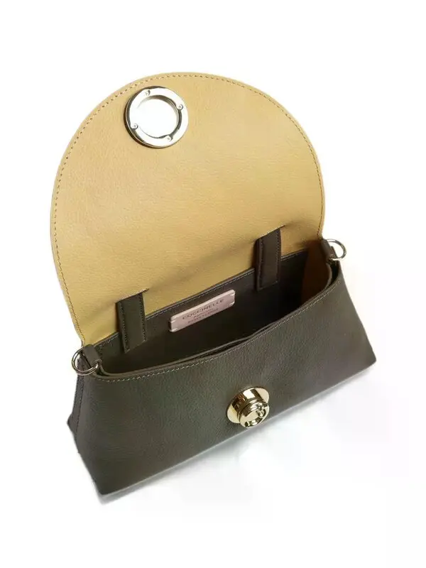 COCCINELLE Small Nikla Grained Leather Tote Bag